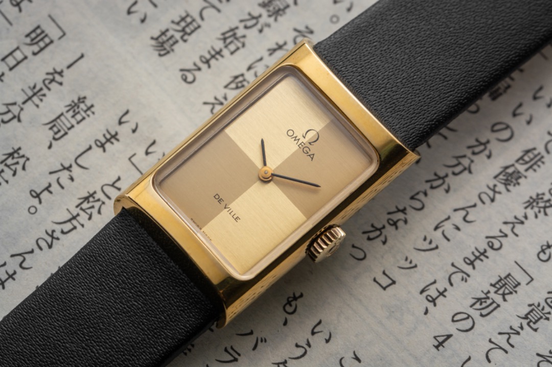 Omega De Ville Rectangular Gold Ref. 511.0458 (Cal. 1070), Luxury ...