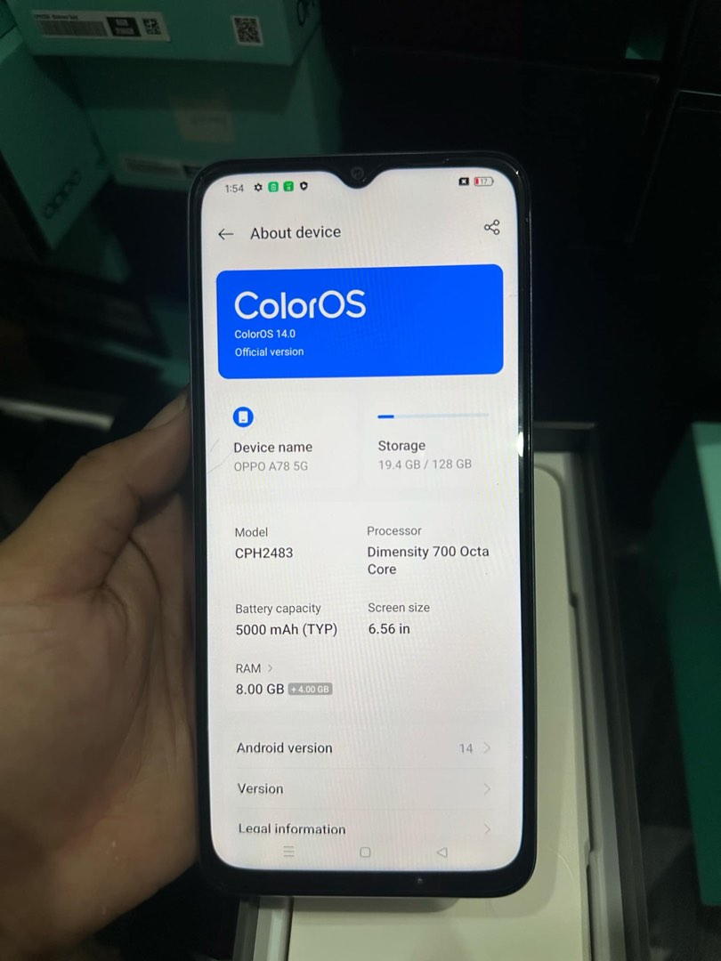 Oppo A78 5g 8/128gb, Mobile Phones & Gadgets, Mobile Phones, Android Phones, Android Others on ...