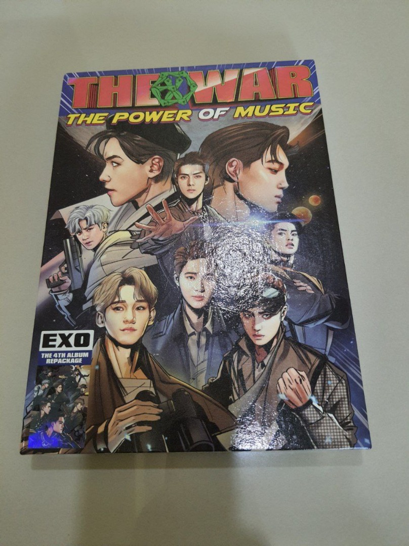 Original Album: EXO - THE WAR : THE POWER OF MUSIC The 4th Repackage Album, Hobbies & Toys ...