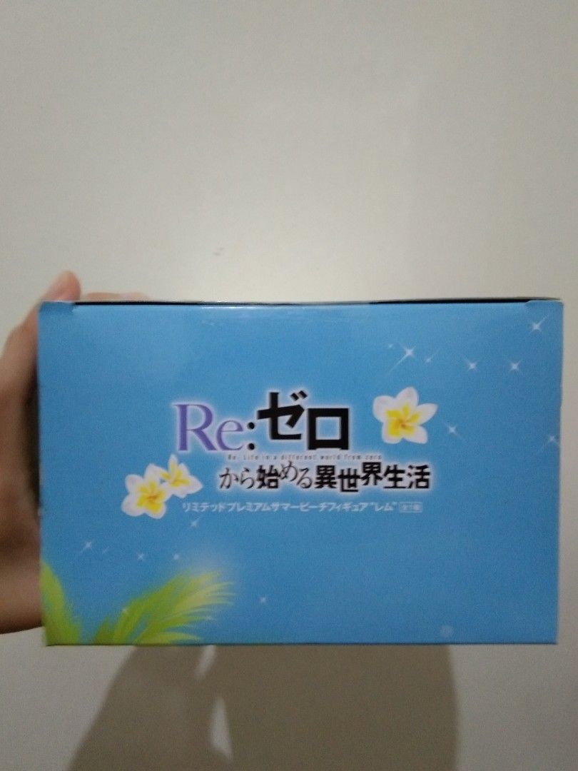 Original SEGA LPM Re Zero Rem Summer Beach Figure Cute Kawaii Pretty ...