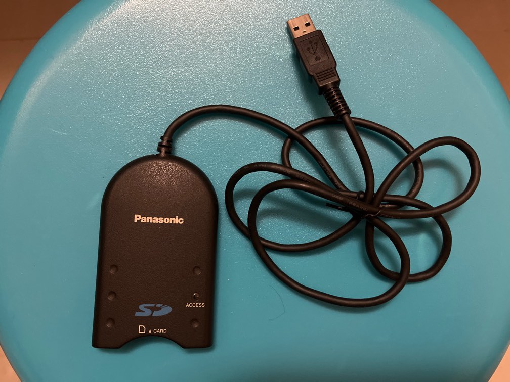 Panasonic SD card Reader / Writer, 電腦＆科技, 電腦周邊及配件, 電腦周邊產品 - Carousell