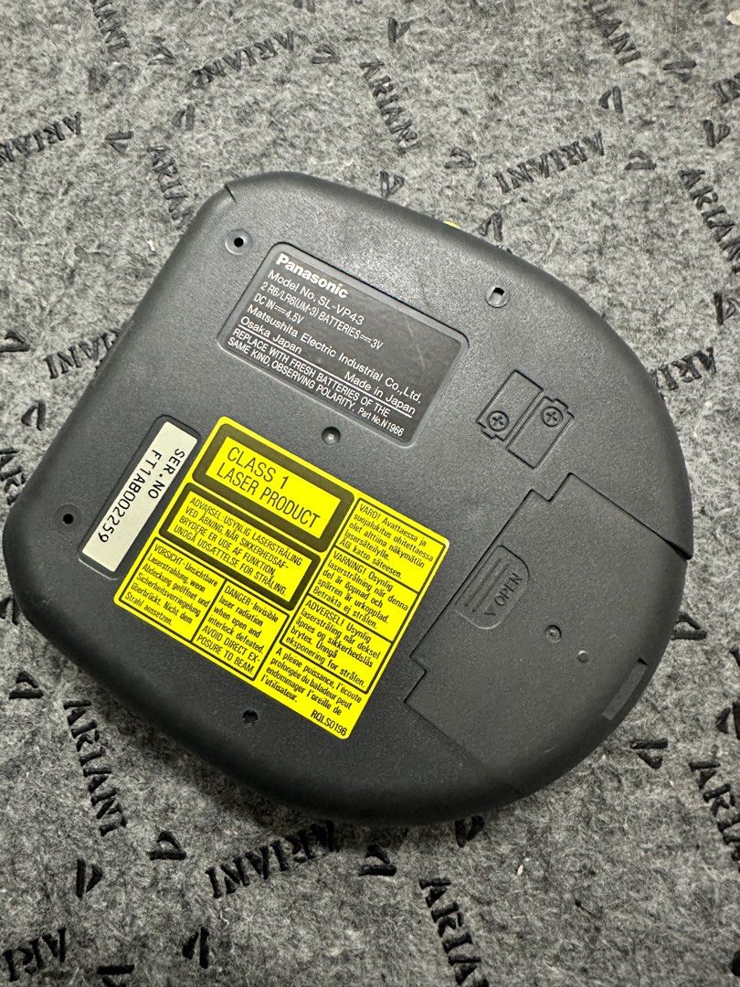 Panasonic vcd discman player body only, Audio, Portable Music Players ...