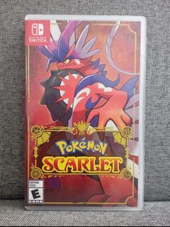 Pokemon Scarlet + Area Zero DLC (Used) (Physical) (Nintendo Switch ...