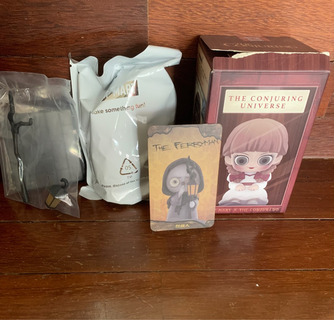 Pop Mart The Conjuring Universe - The Ferryman, Hobbies & Toys, Toys ...