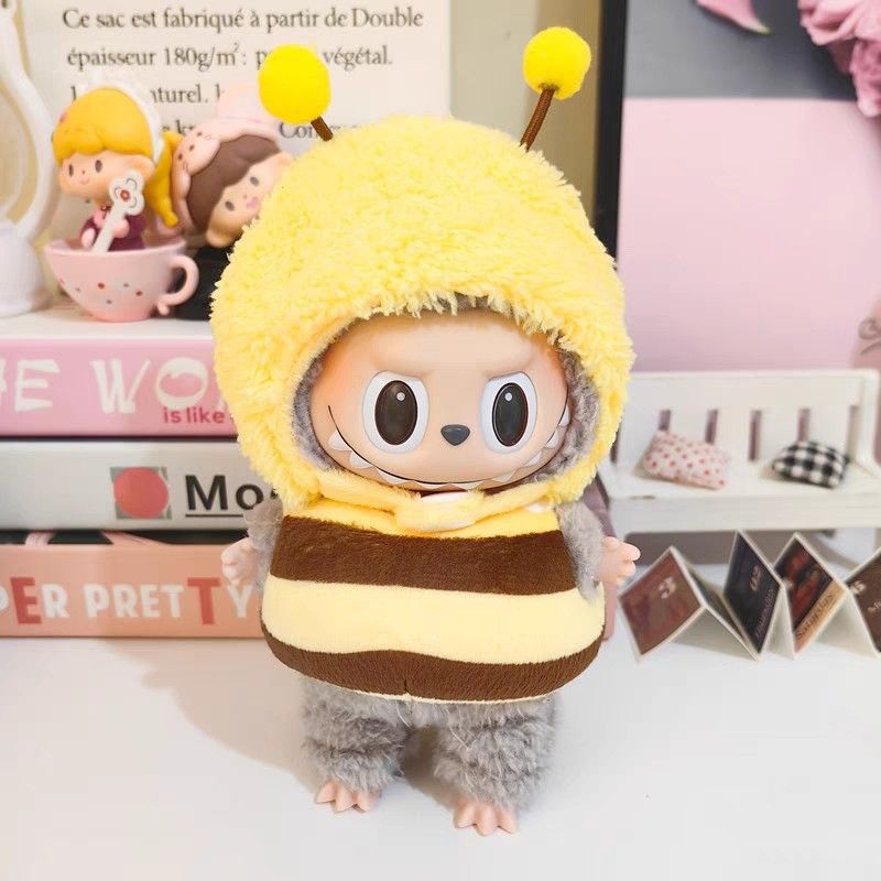 Free Delivery ! Popmart Labubu Clothes labubu Vinyl Doll 17cm Doll ...