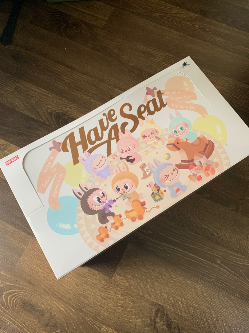 POP MART LABUBU V2 Have a Seat (ONHAND), Hobbies & Toys, Toys & Games ...