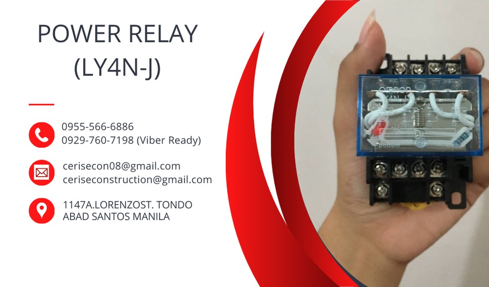 Power Relay (LY4N-J), Commercial & Industrial, Construction Tools ...