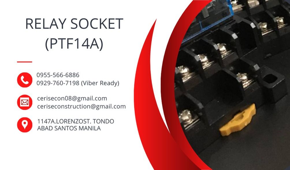 Power Relay Socket (PTF14A), Commercial & Industrial, Construction ...