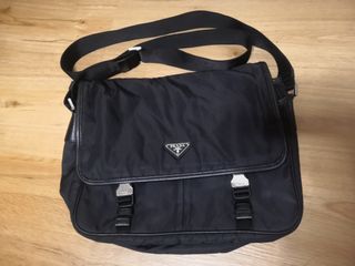 PRADA NYLON SMALL SLING, Men's Fashion, Bags, Sling Bags on Carousell