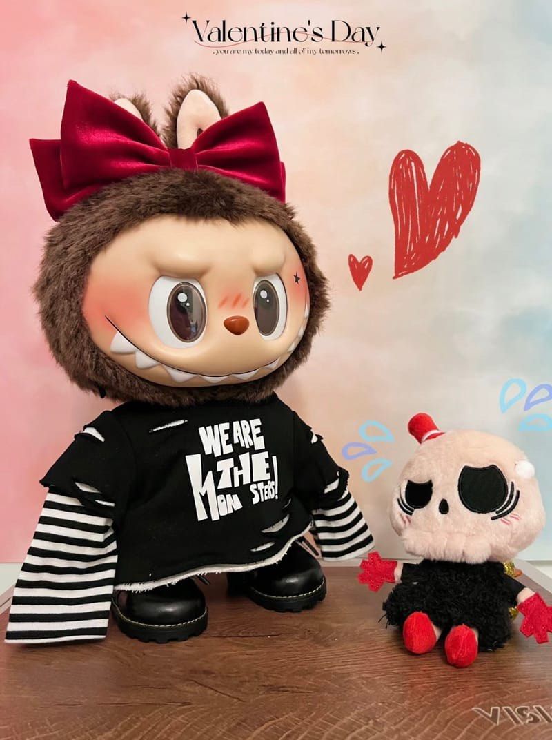 [Pre-Order] Labubu Valentine’s Series (Black), Hobbies & Toys, Toys ...