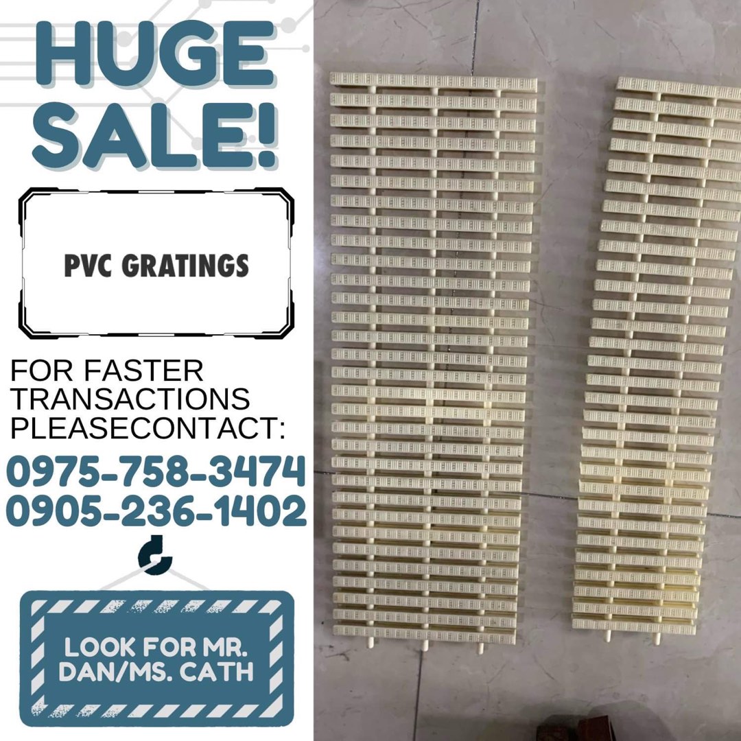 Pvc gratings, Commercial & Industrial, Construction & Building ...