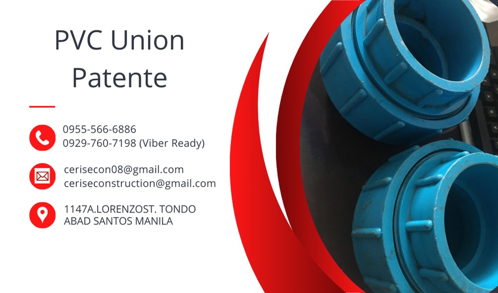 PVC Union Patente, Commercial & Industrial, Construction Tools ...