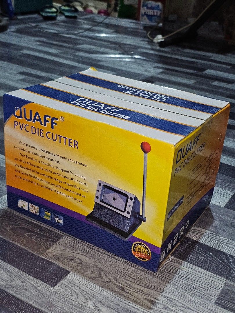 QUAFF PVC DIE CUTTER, Hobbies & Toys, Stationary & Craft, Other ...