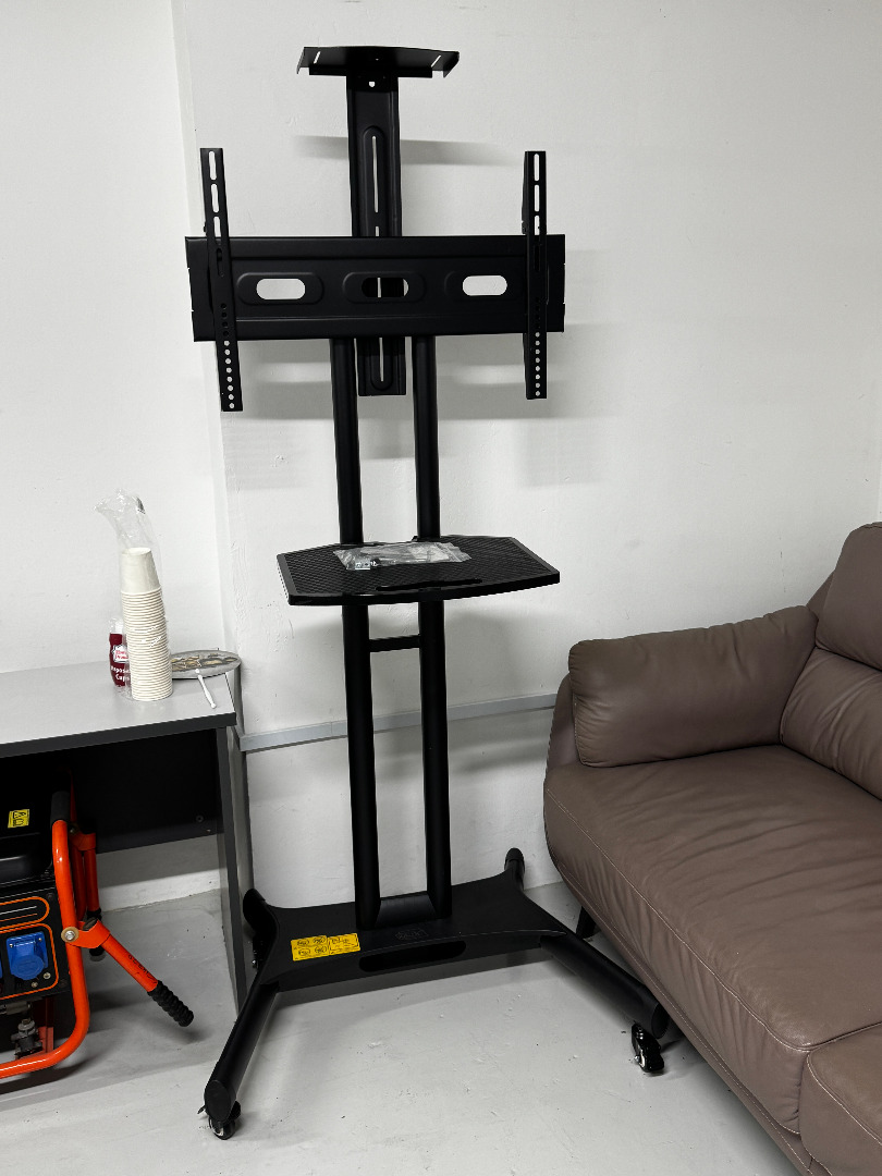 Rack for TV / monitor - adjustable and movable, Furniture & Home Living ...