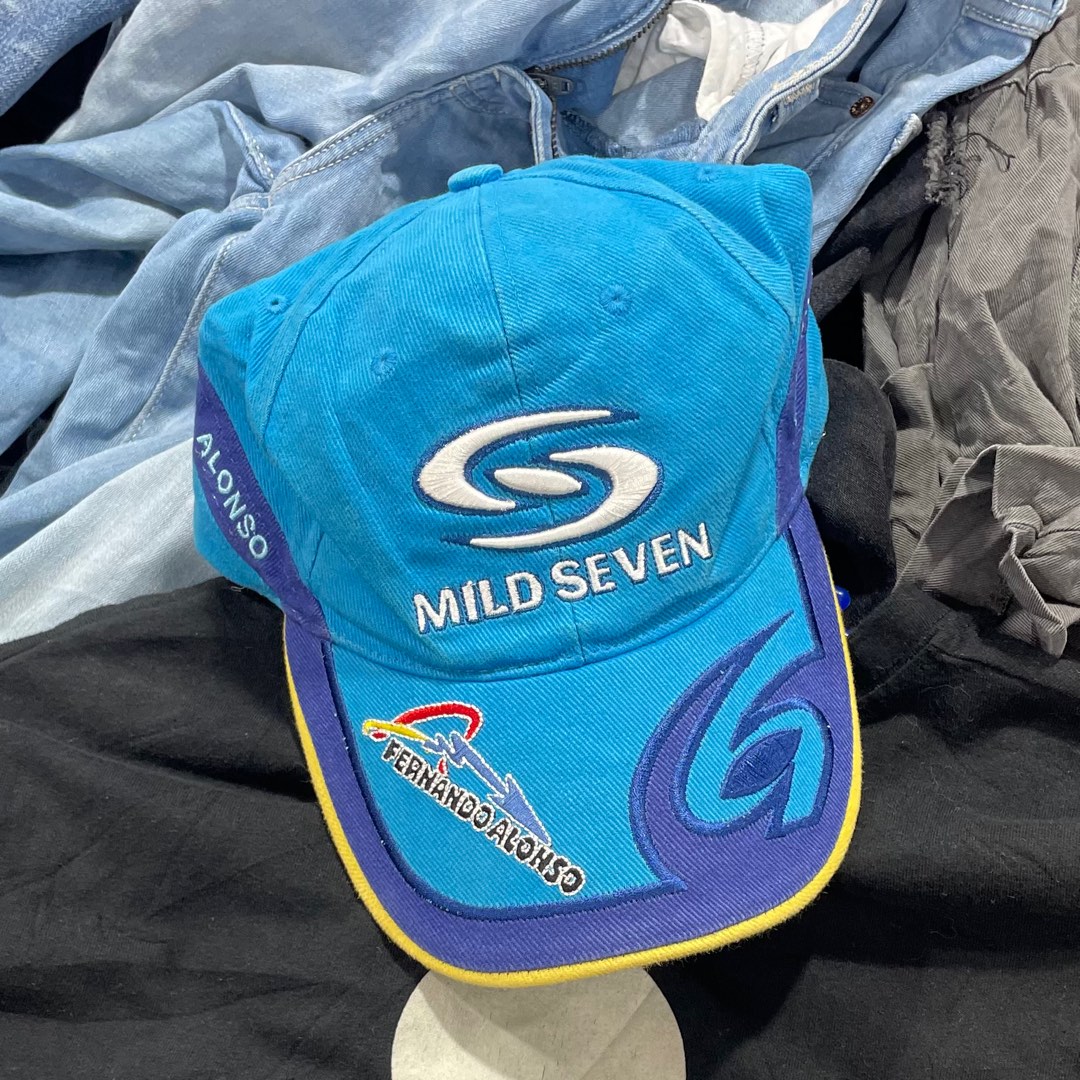 rare f1 renault mild seven fernando alonso, Men's Fashion, Watches & Accessories, Caps & Hats on ...