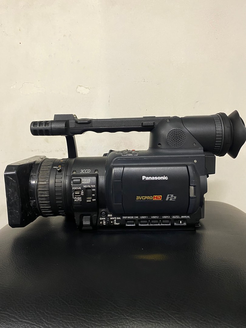 RARE PANASONIC AG-HVX200AP DVCPRO HD P2 PROFESSIONAL CAMCORDER ...