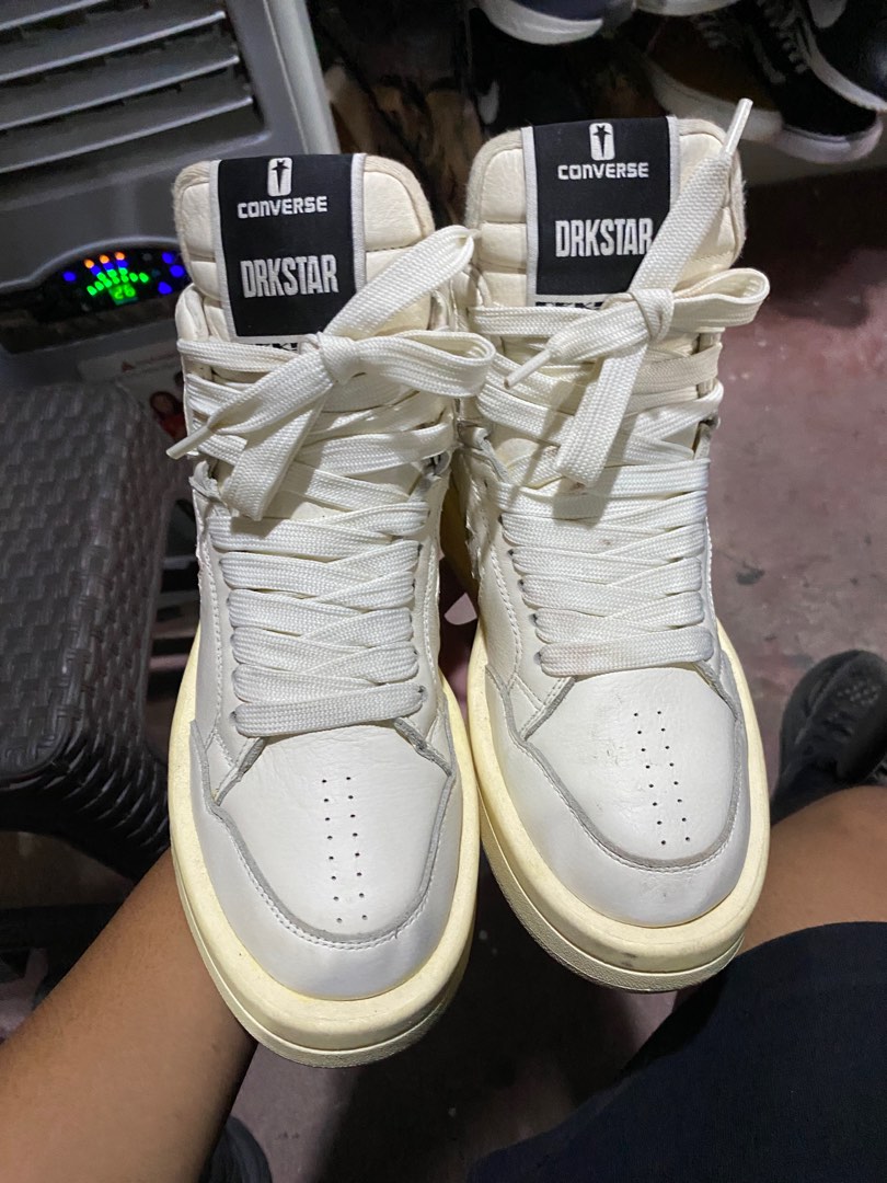 Rick owns x converse, Women's Fashion, Footwear, Sneakers on Carousell