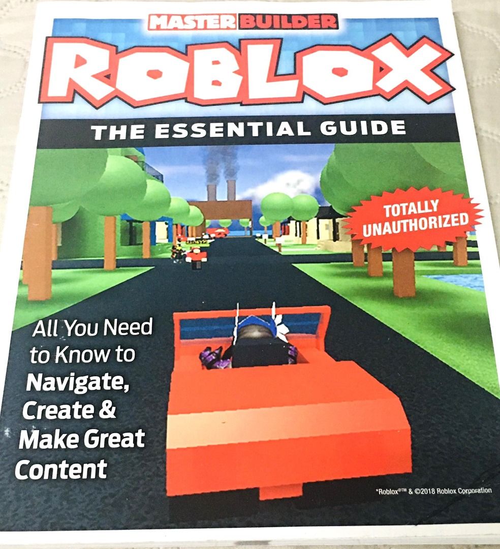 Roblox The Essential Guide (Master Builder), Hobbies & Toys, Books ...