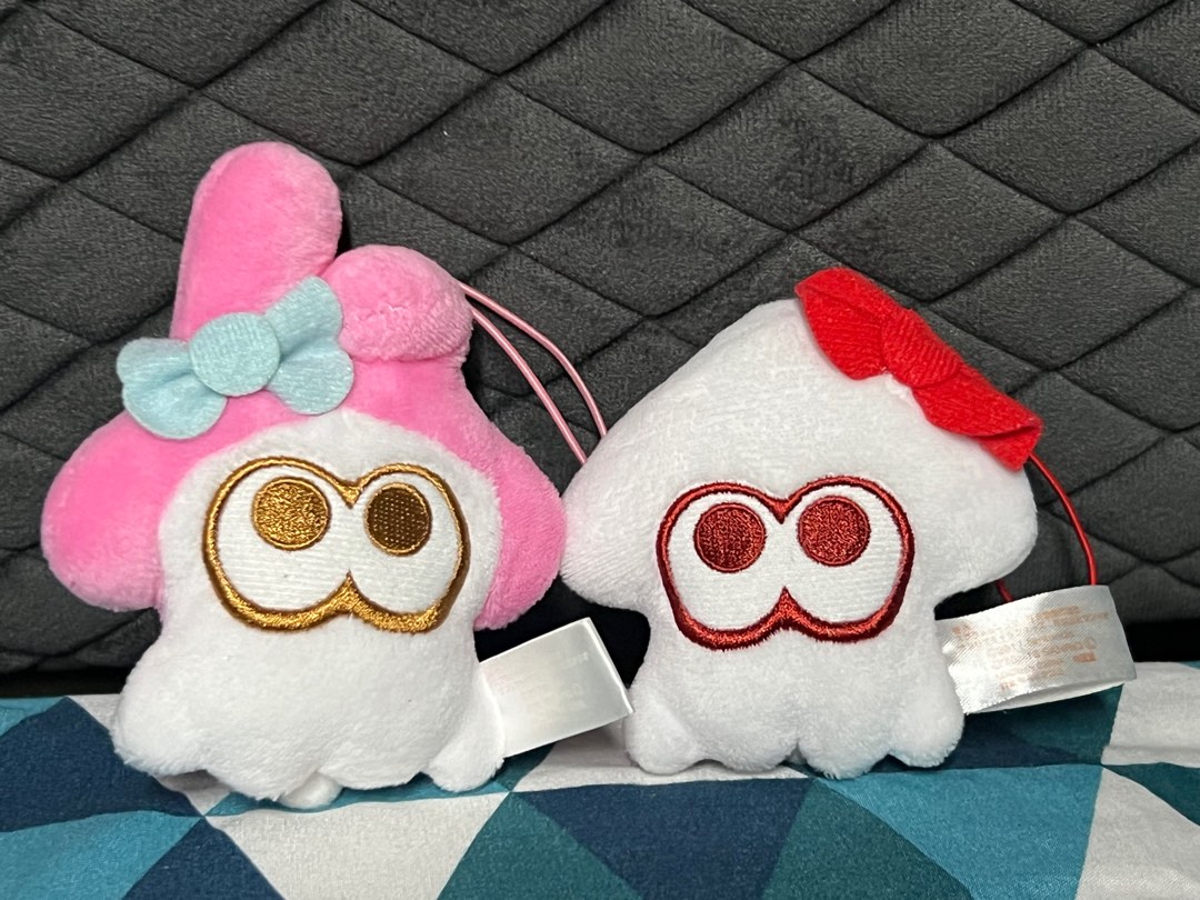 Sanrio Hello Kitty My Melody x Nintendo Splatoon bag cellphone charm ...