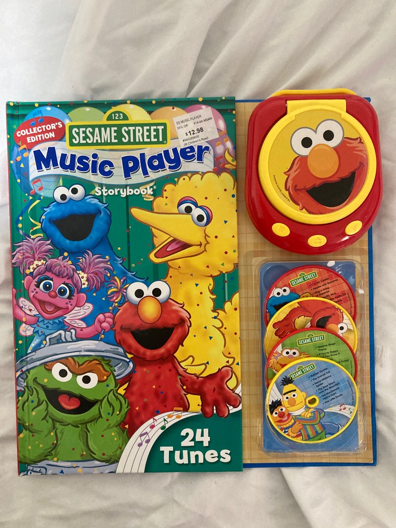 Sesame Street Music Player, Hobbies & Toys, Books & Magazines, Children ...