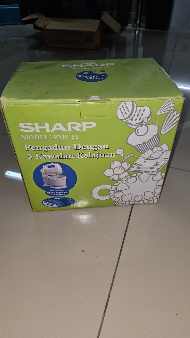 Sharp Stand Mixer, Furniture & Home Living, Kitchenware & Tableware ...