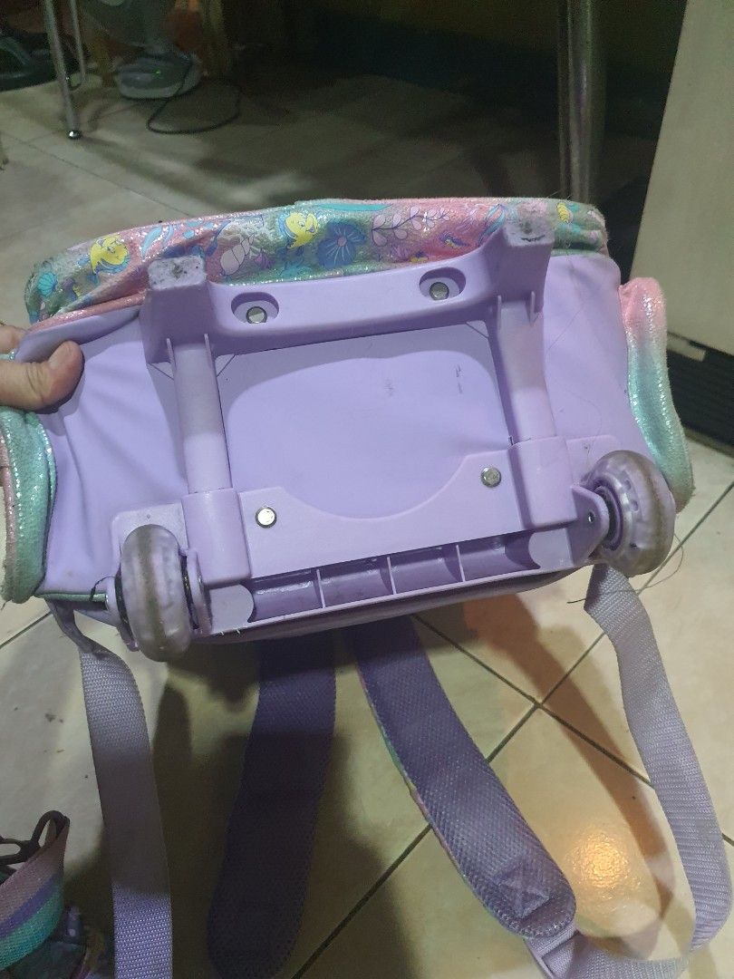 Smiggle Little Mermaid Trolley Backpack School Bag and Lunchbag Set ...
