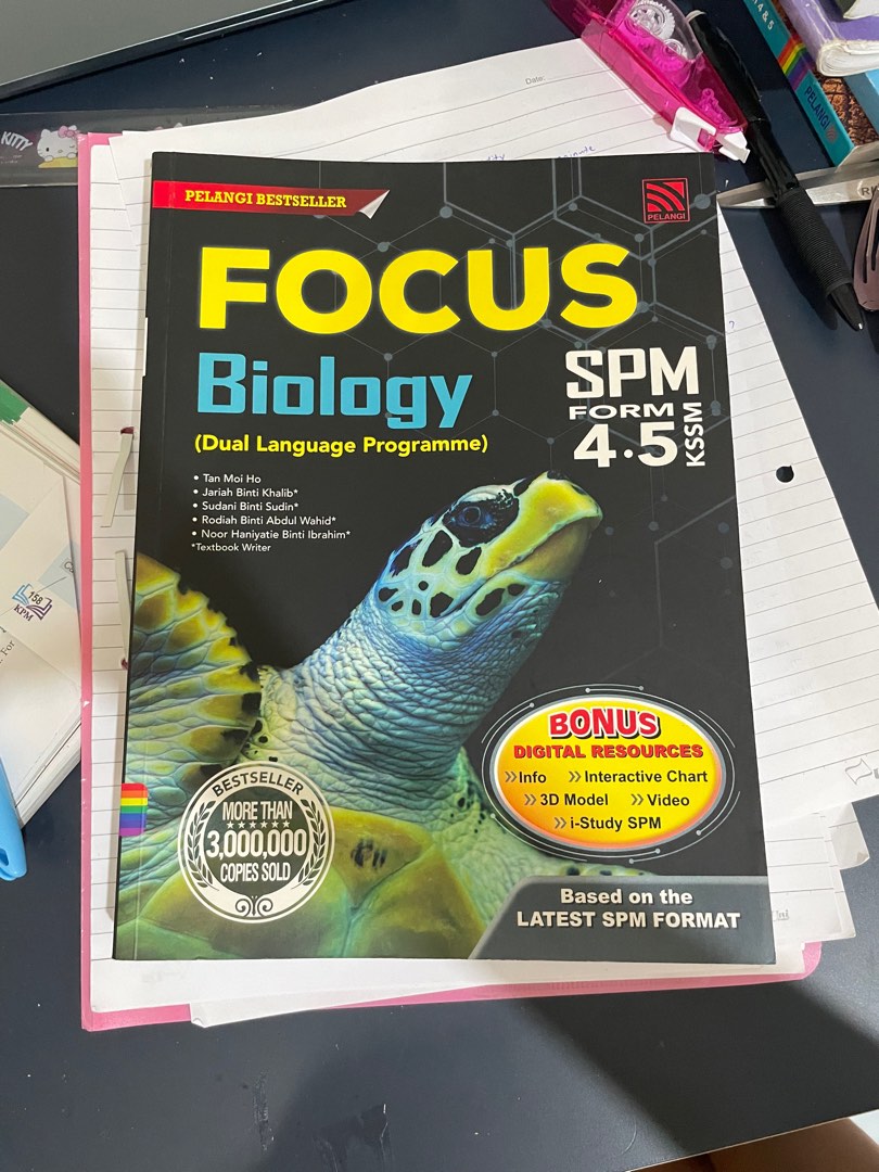 SPM biology reference book buku rujukan FOCUS, Hobbies & Toys, Books ...