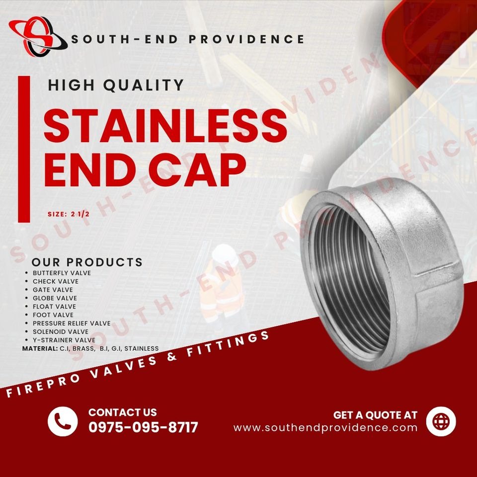 Stainless End Cap 2 1/2, Commercial & Industrial, Construction ...