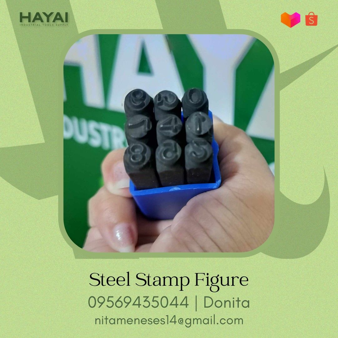 Steel Stamp Figure, Commercial & Industrial, Construction Tools ...