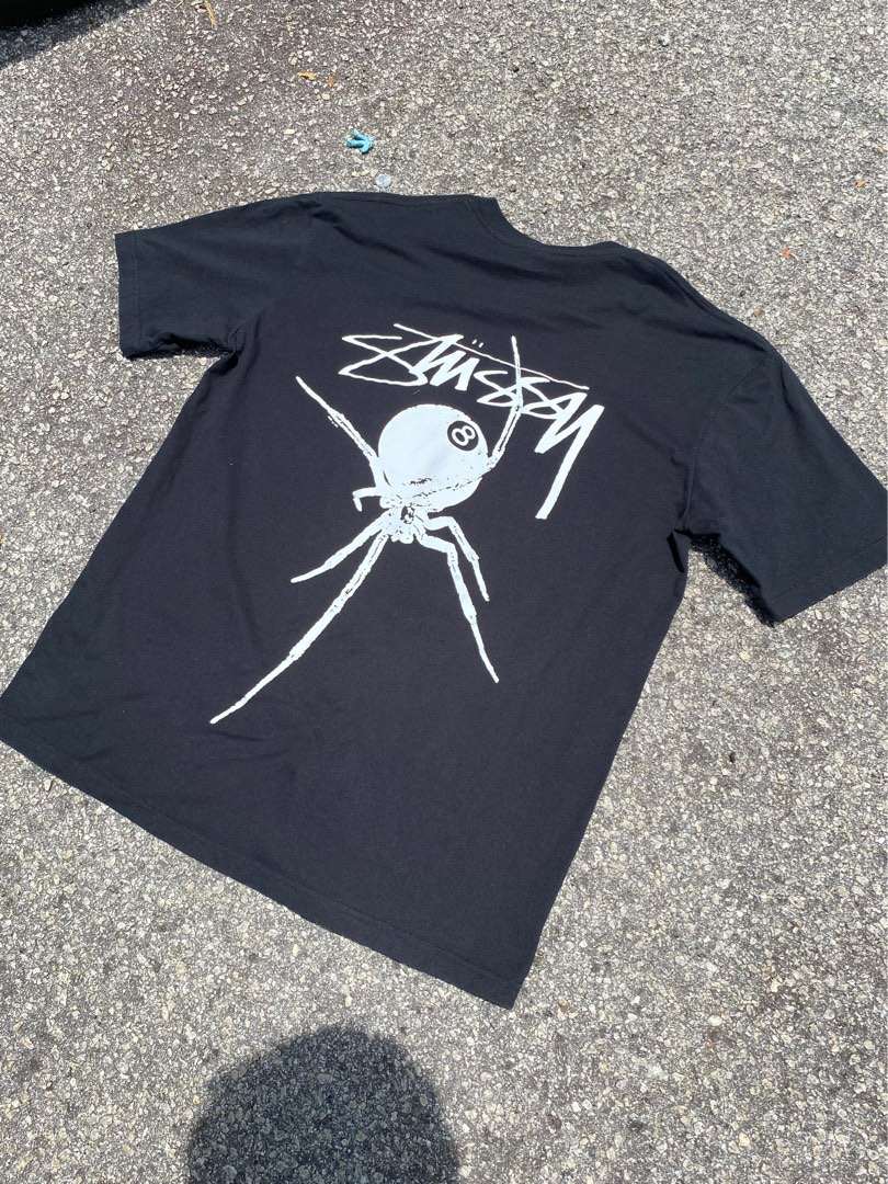 Stussy Arachnid spider, Men's Fashion, Tops & Sets, Tshirts & Polo ...