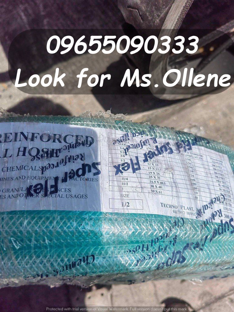 Superflex Chemical Hose Specs: 1/2, Commercial & Industrial ...