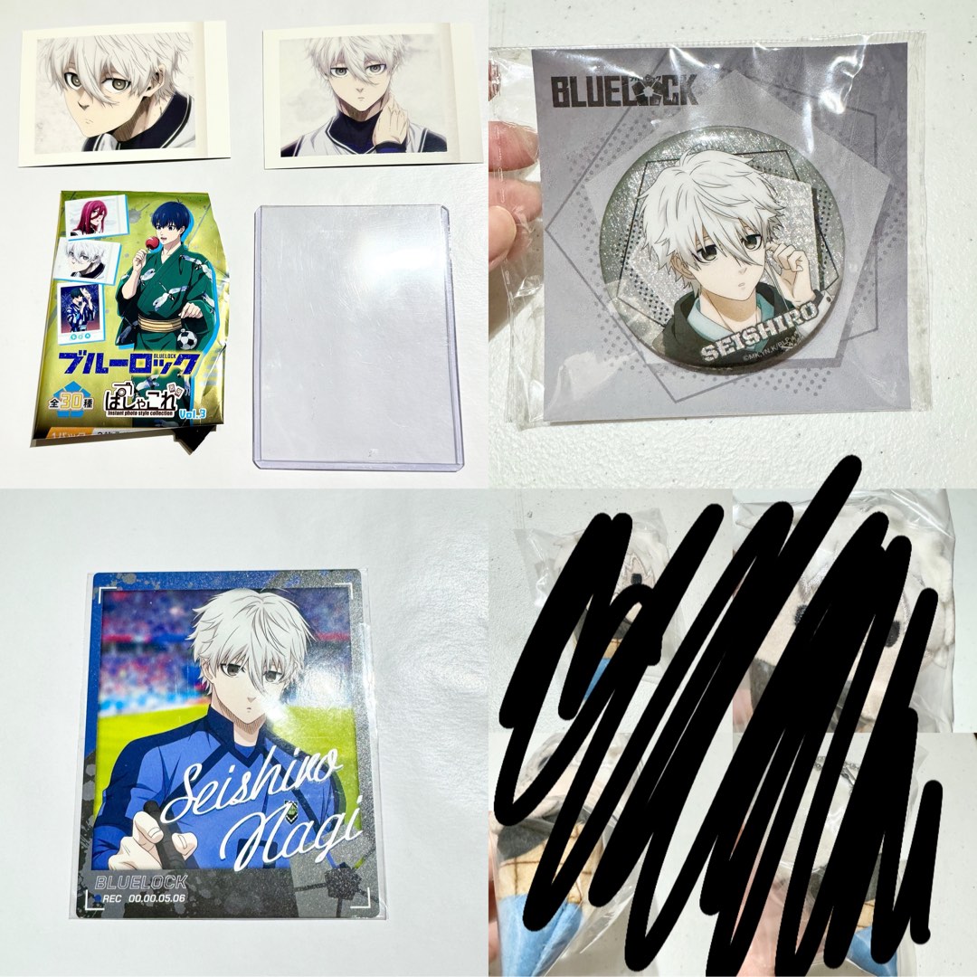 Take all @ 400 Blue Lock Nagi Seishiro bundle merch plush tapioca ...