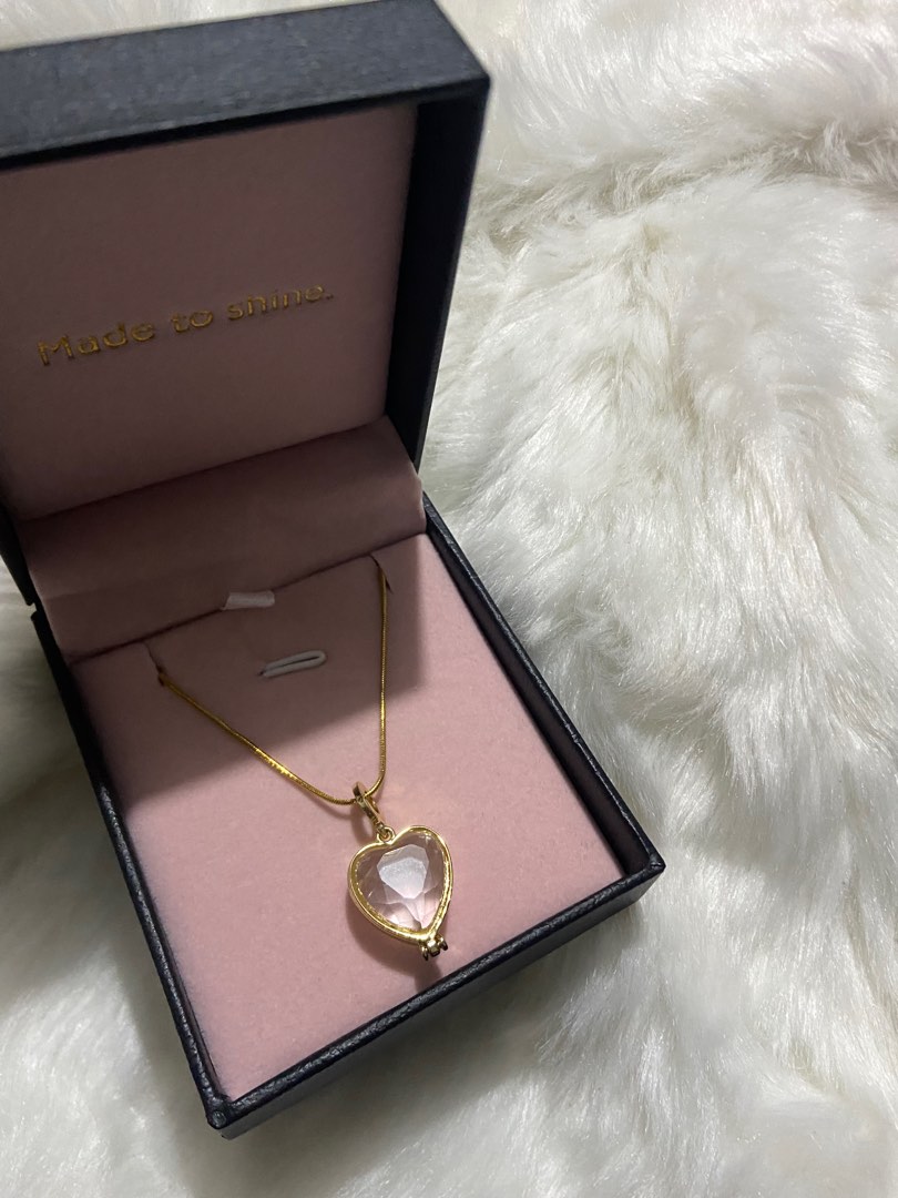 Tala by Kyla Diamond Castle Locket, Women's Fashion, Jewelry ...