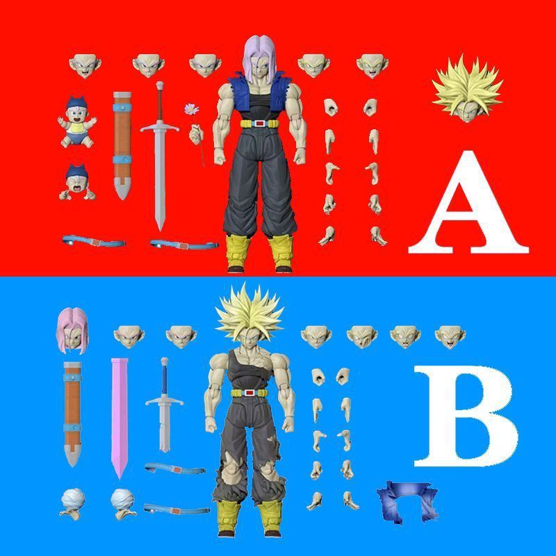 Tonsen Arttoy Shf Dragon Ball Z Future Trunks 06, Furniture & Home ...