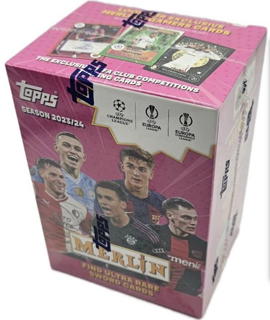 全新TOPPS MERLIN UCC 23/24 BLASTER BOX 博YAMAL GAMERS CARD有機會出簽博1/1, 興趣及遊戲 ...