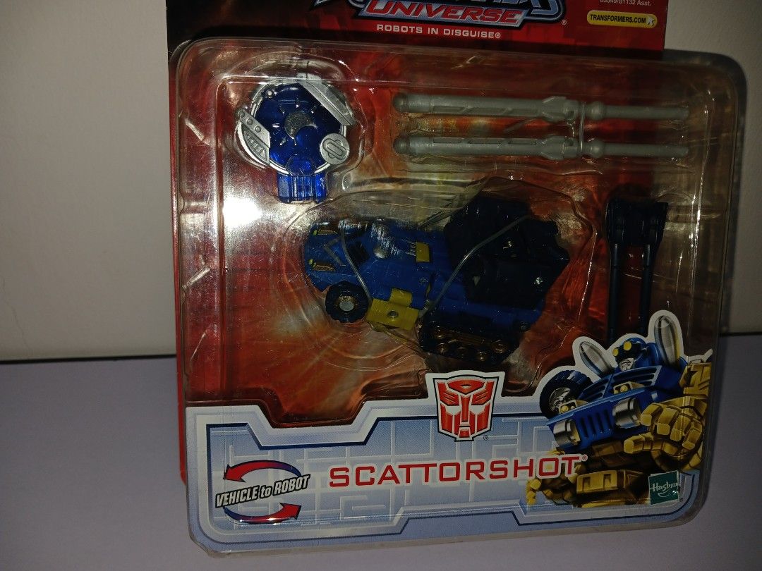 TRANSFORMERS UNIVERSE RID SCATTORSHOT CYBERTRON MISB, Hobbies & Toys ...