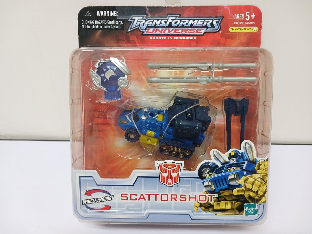 TRANSFORMERS UNIVERSE RID SCATTORSHOT CYBERTRON MISB, Hobbies & Toys ...
