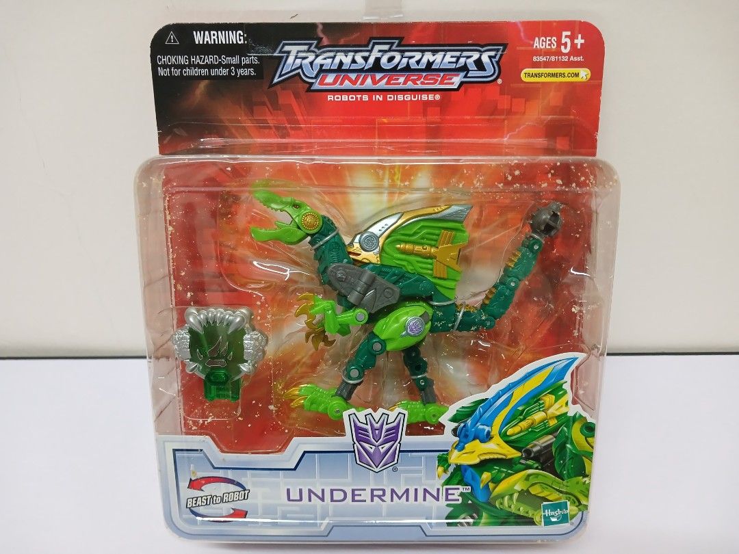TRANSFORMERS UNIVERSE RID UNDERMINE CYBERTRON MISB, Hobbies & Toys ...