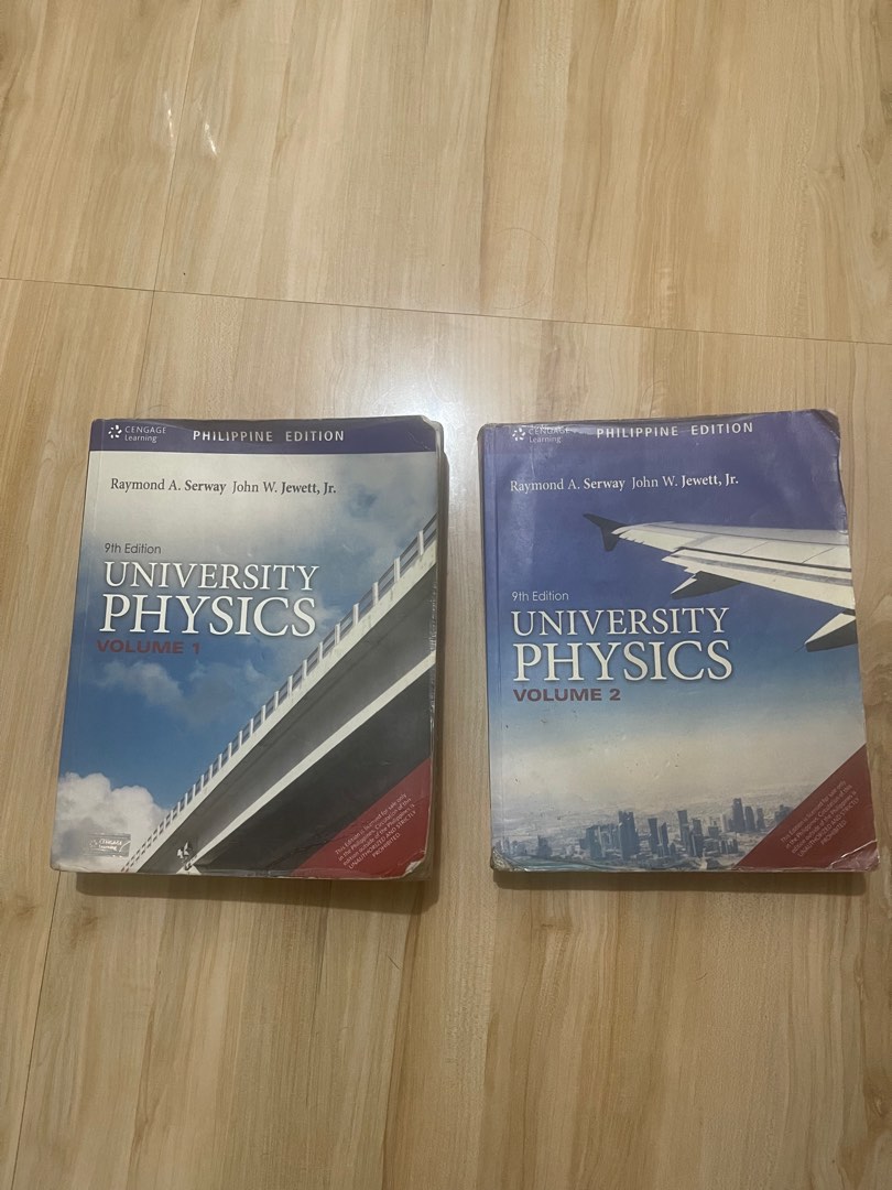 University Physics 9th Edition Volume 1 & 2, Hobbies & Toys, Books ...