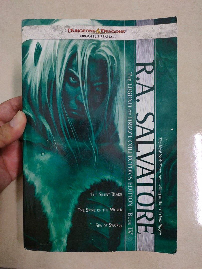 [Used] [Rare] The Legend of Drizzt Collector's Edition #4 by R.A ...