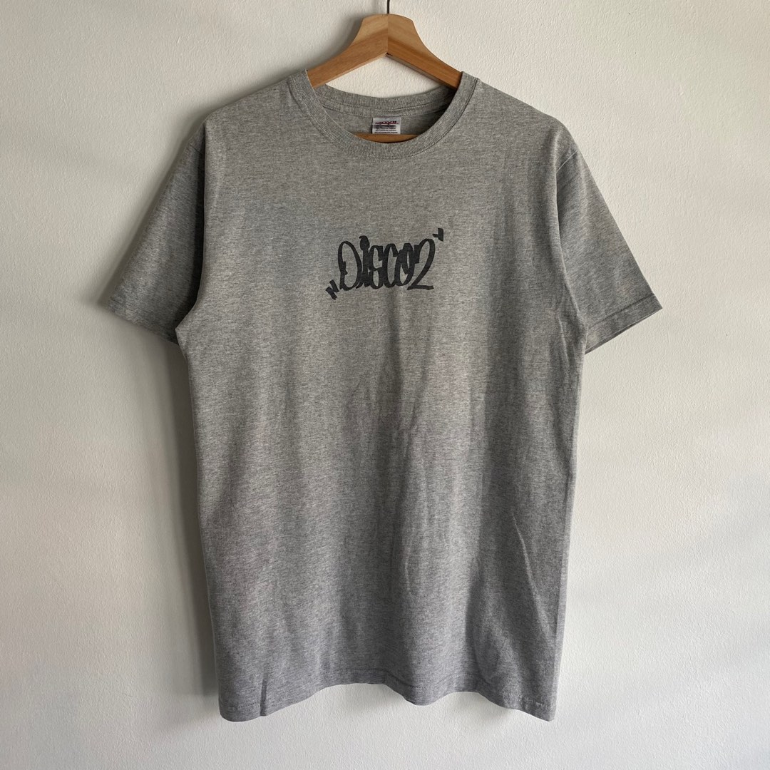 Vintage Disco 2 Wording Tee, Men's Fashion, Tops & Sets, Tshirts & Polo ...
