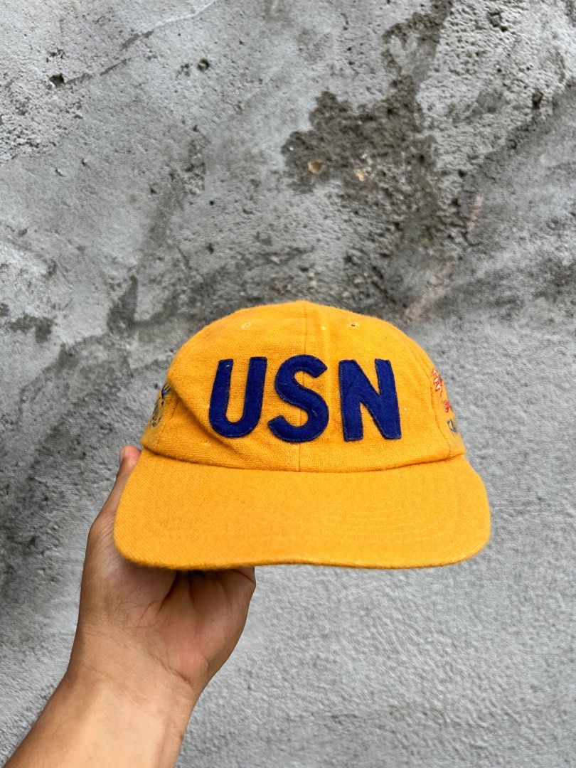 VINTAGE USN ARMY DECOM CREW BY CHESWICK CAP, Men's Fashion, Watches ...