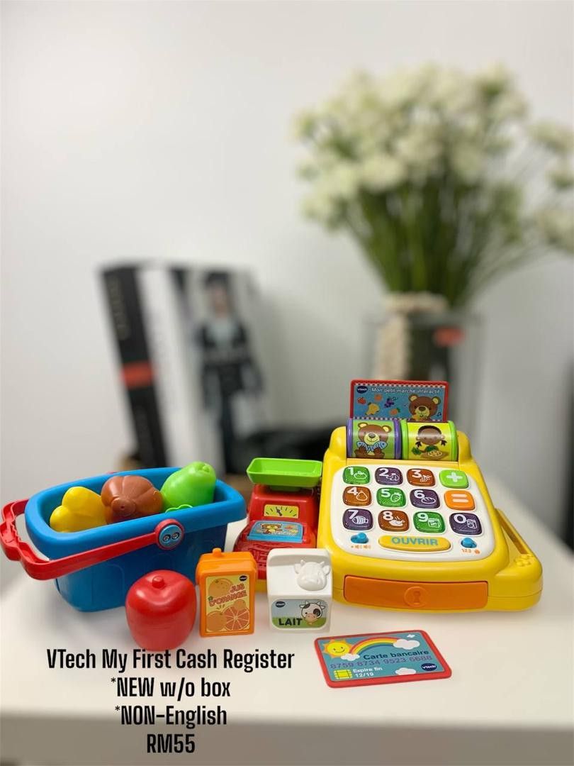 Vtech My First Cash Register, Babies & Kids, Infant Playtime on Carousell