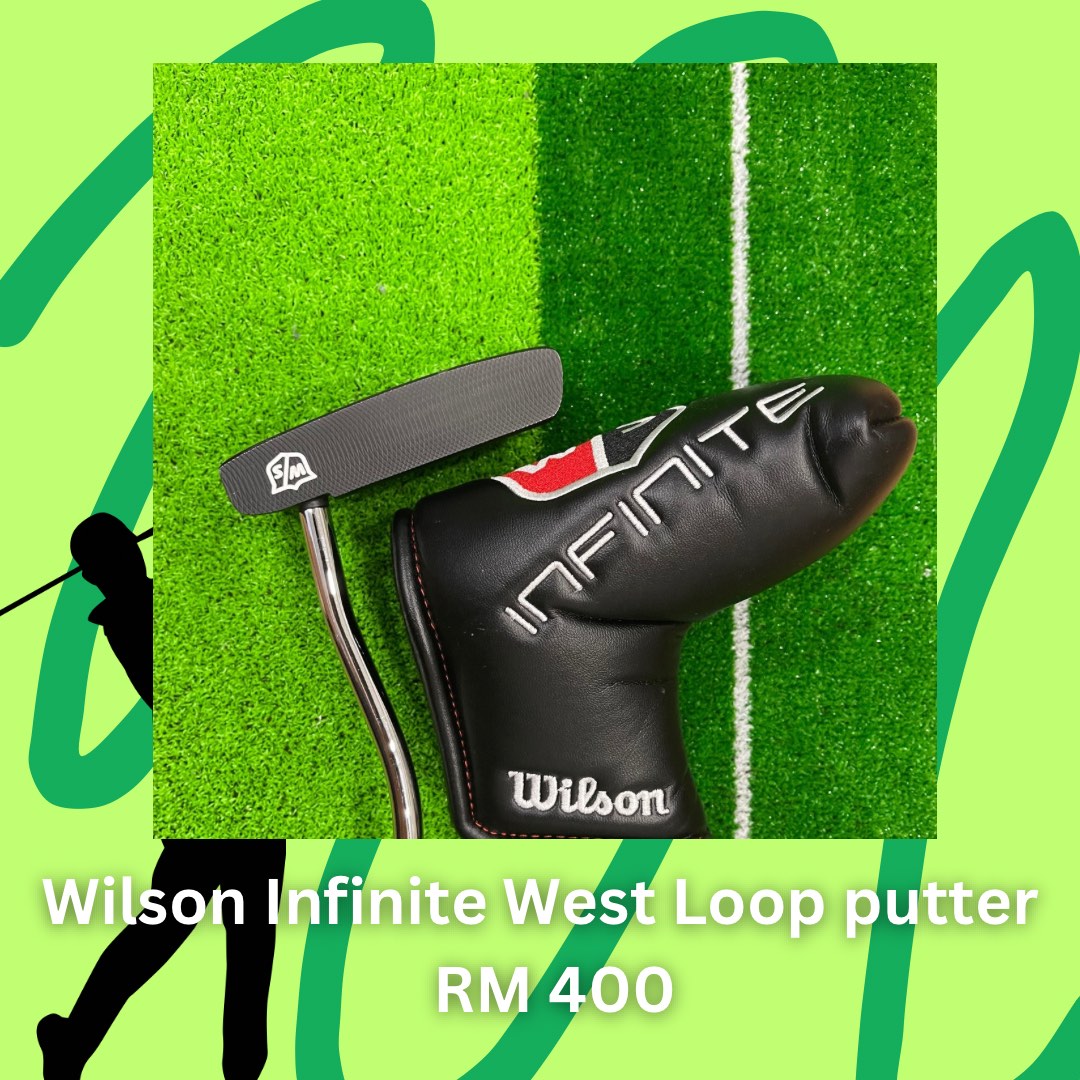 Wilson INFINITE WEST LOOP putter, Sports Equipment, Other Sports ...