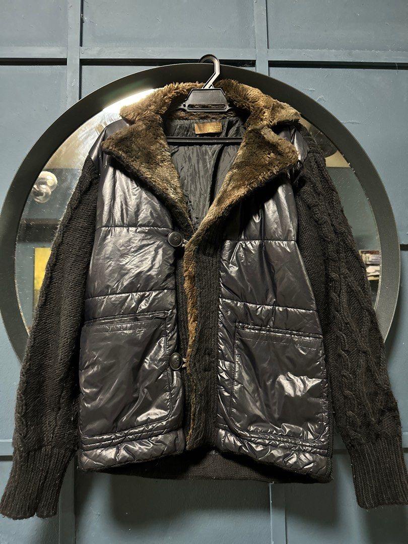 zara men fur puffer winter jacket free postage sm, Men's Fashion, Coats ...