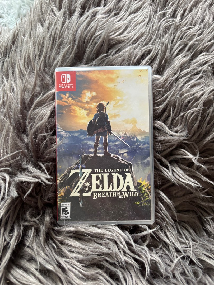 Zelda BOTW Switch (Physical Card), Video Gaming, Video Games, Nintendo ...