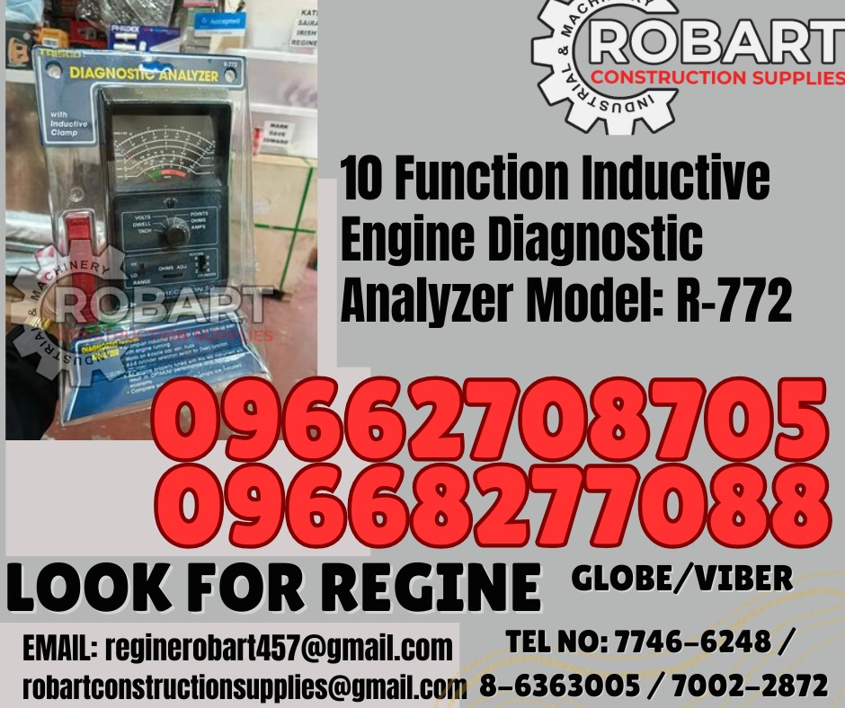 10 Function Inductive Engine Diagnostic Analyzer Model: R-772 ...