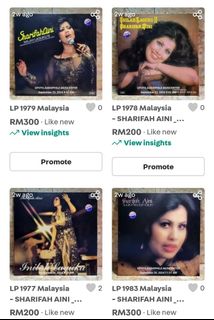 LP Sharifah Aini, Kathy Ibrahim, Azlina Aziz & Yasmin, Hobbies & Toys ...