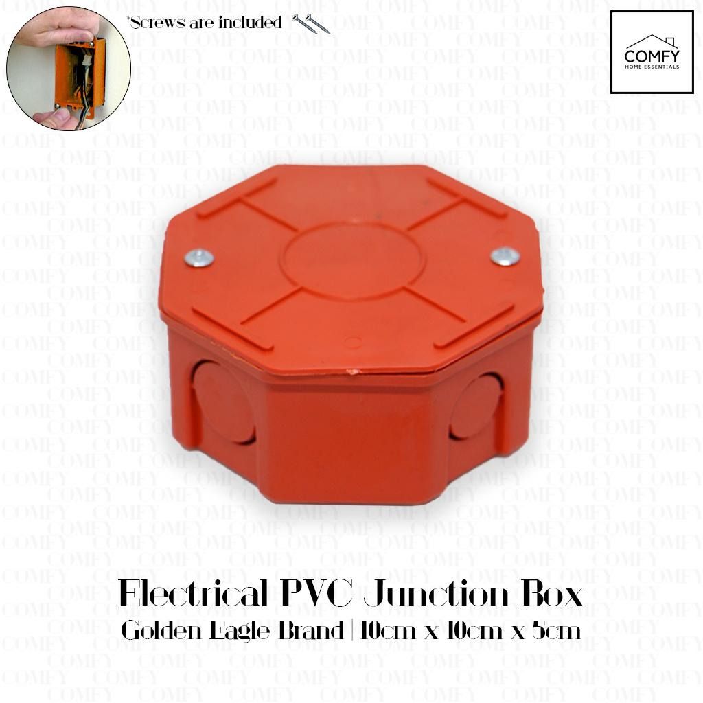 (10pcs/SET) Golden Eagle Electrical PVC Plastic Utility Box/Junction ...