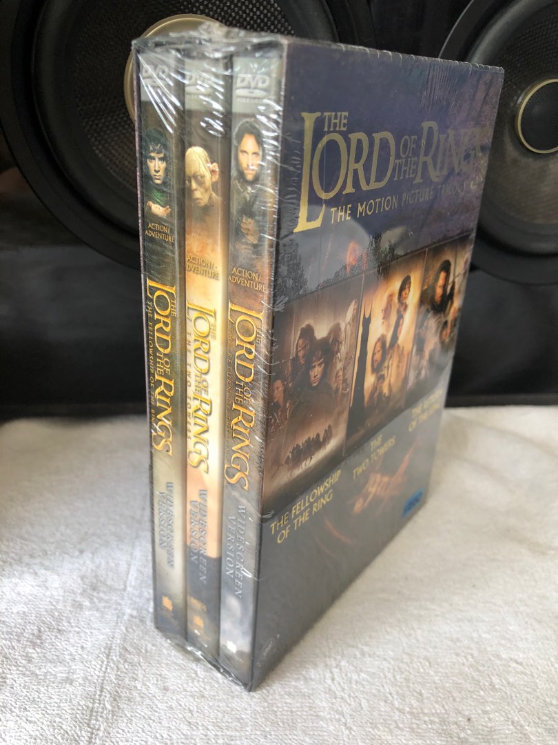 3 DVD Set Sealed The Lord of The Rings The Motion Picture Trilogy C8 ...
